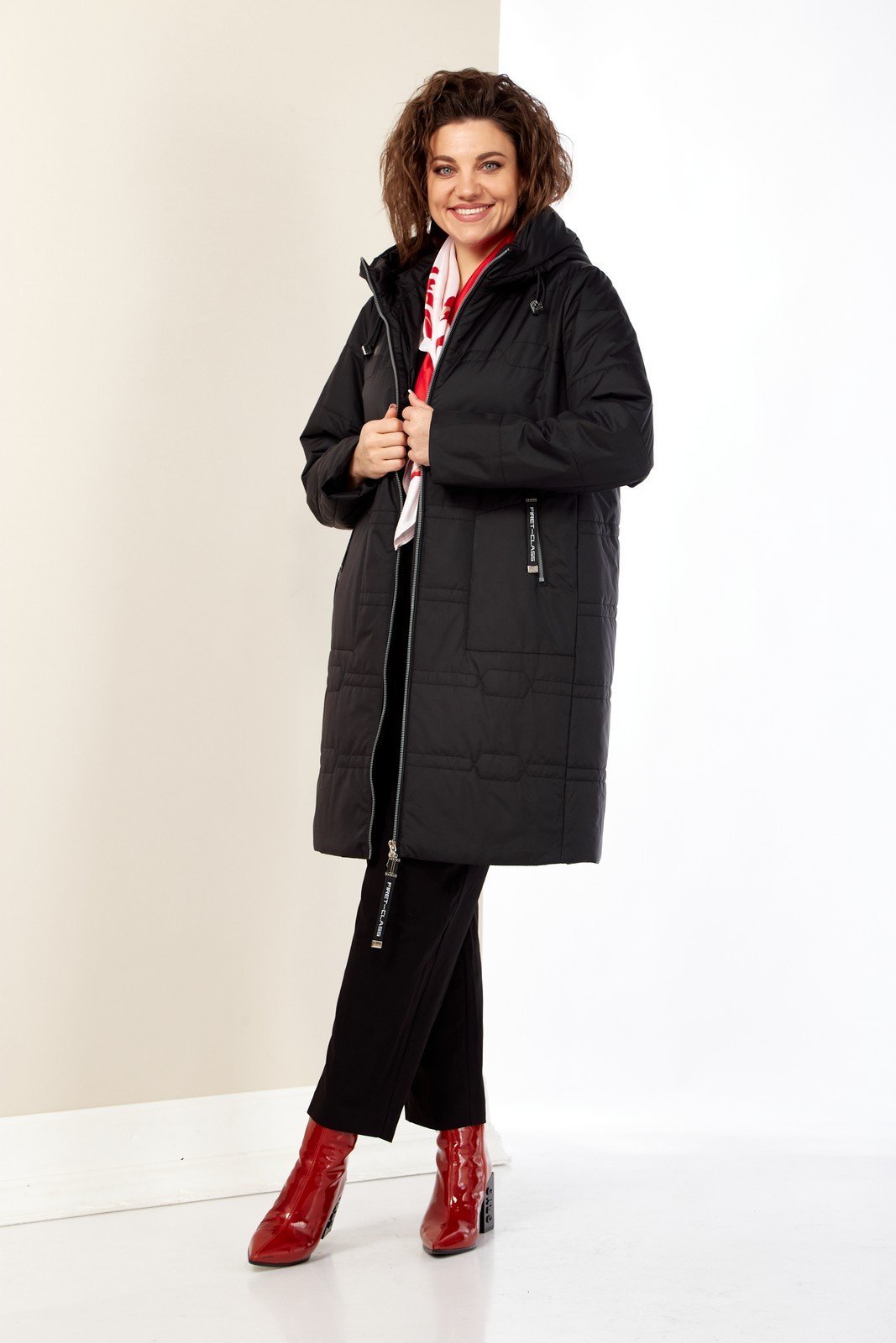 Куртка 2180 черный Shetti купить в интернет магазине | в наличии